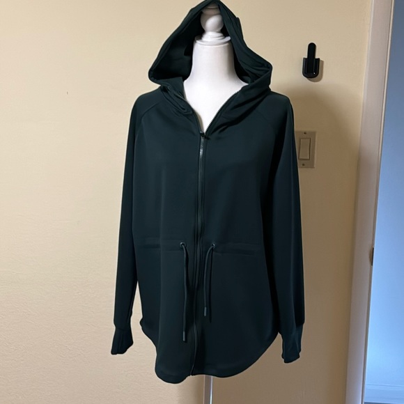 dip | Jackets & Coats | Dip Nwt Dark Green Hooded Jacket | Poshmark